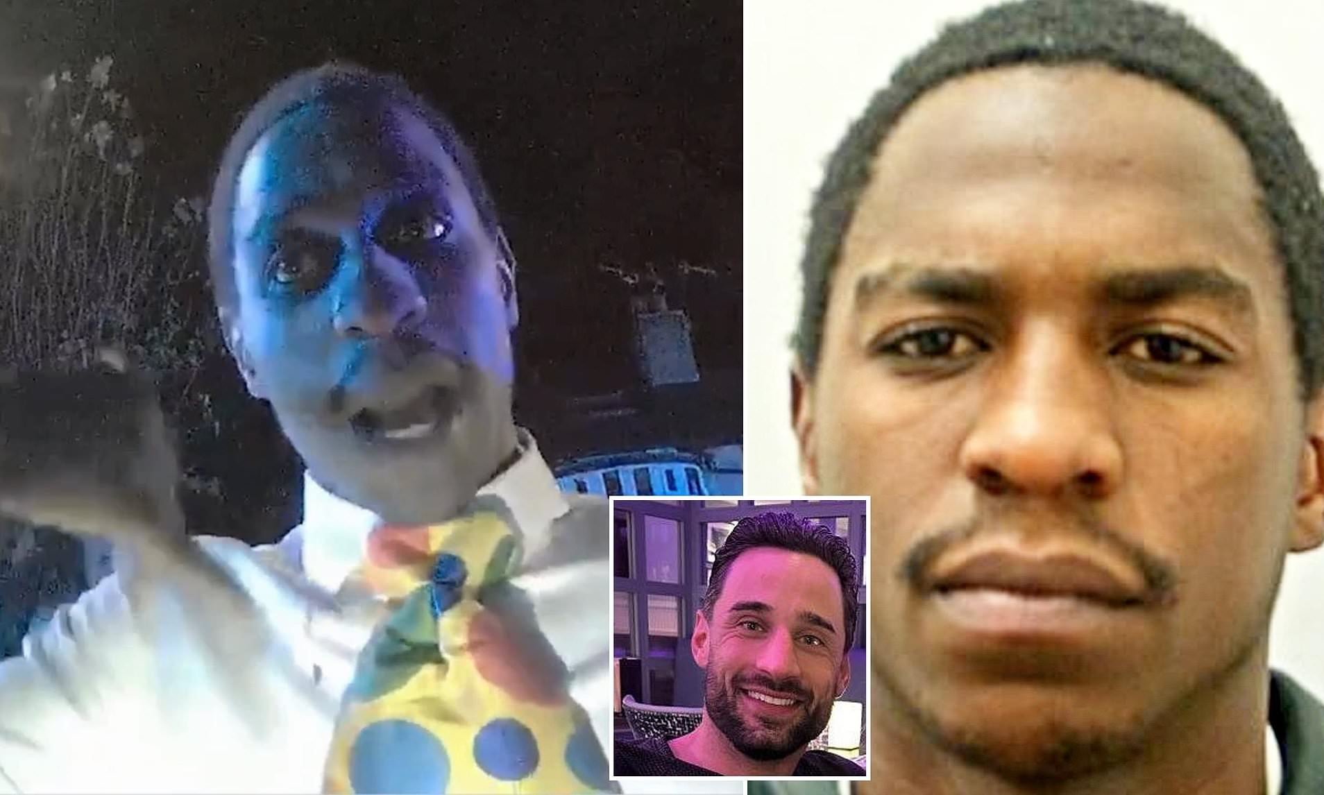 Man dressed as clown who killed male model at Halloween party in ...