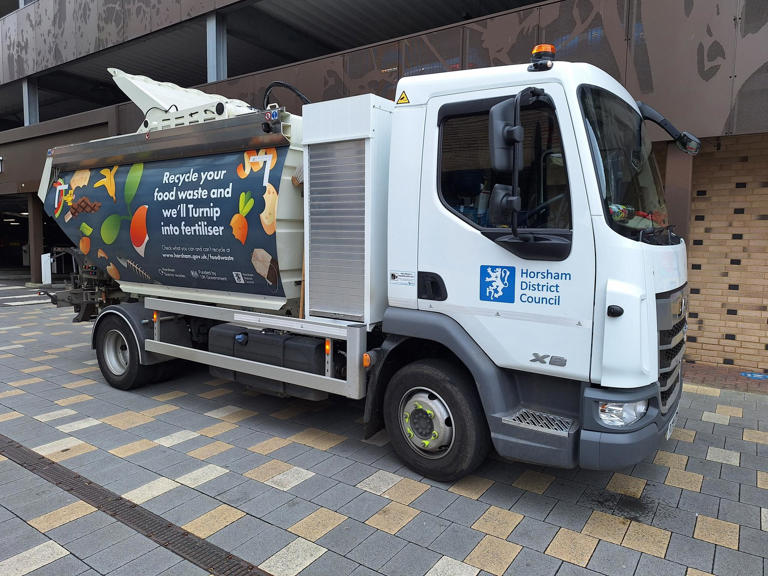 Trucky McTruckface? Children asked to name new Horsham food waste lorry