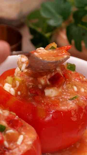 Pomodori ripieni di riso a modo mio