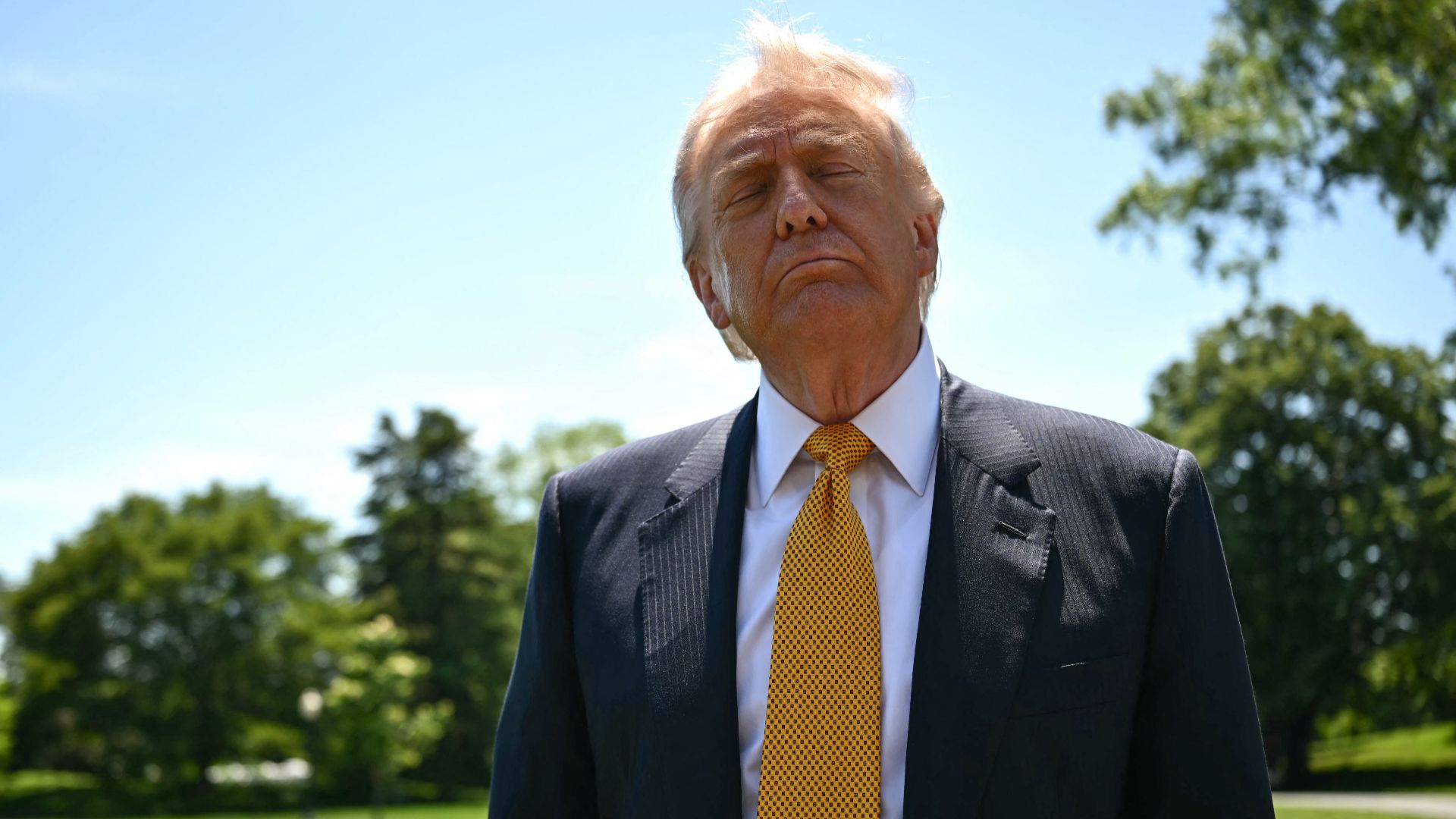 Trump: « Je ne pense pas à la situation financière des Américains