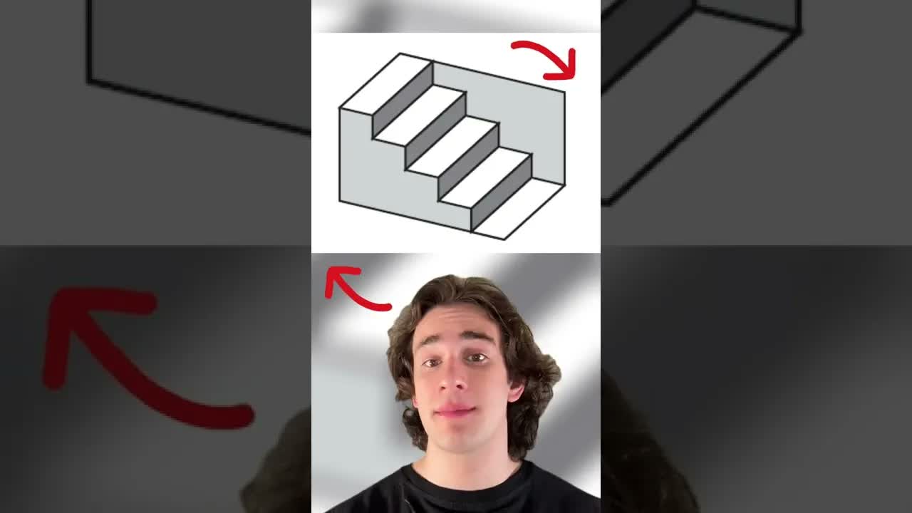 Stop overthinking: The science behind the flipping staircase illusion