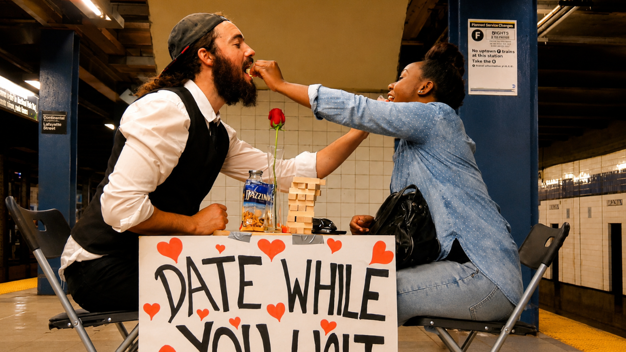 Dating while you wait in New York City