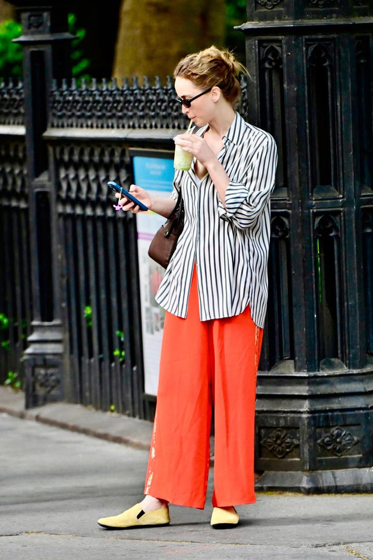 Jennifer Lawrence is citrus dressing for summer