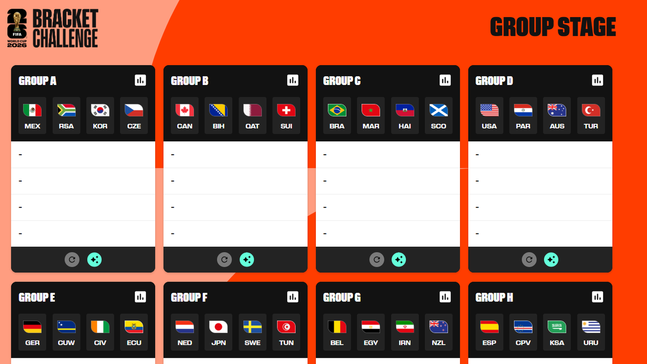 How to fill out a 2026 World Cup bracket as FIFA launches its online ...