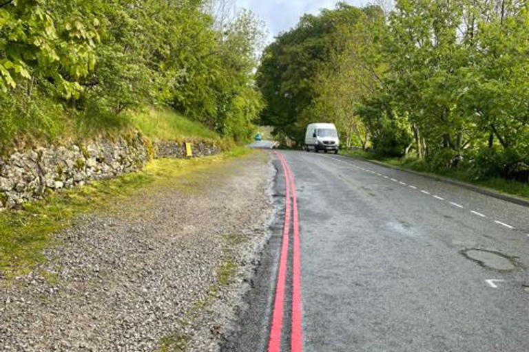 New double red lines in Peak District won't be enforceable during ...