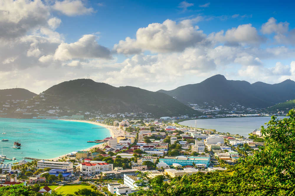 The Caribbean island split between two countries
