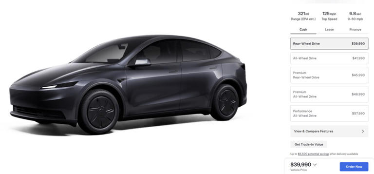Tesla’s first Model Y price hike in two years skips the cheapest version