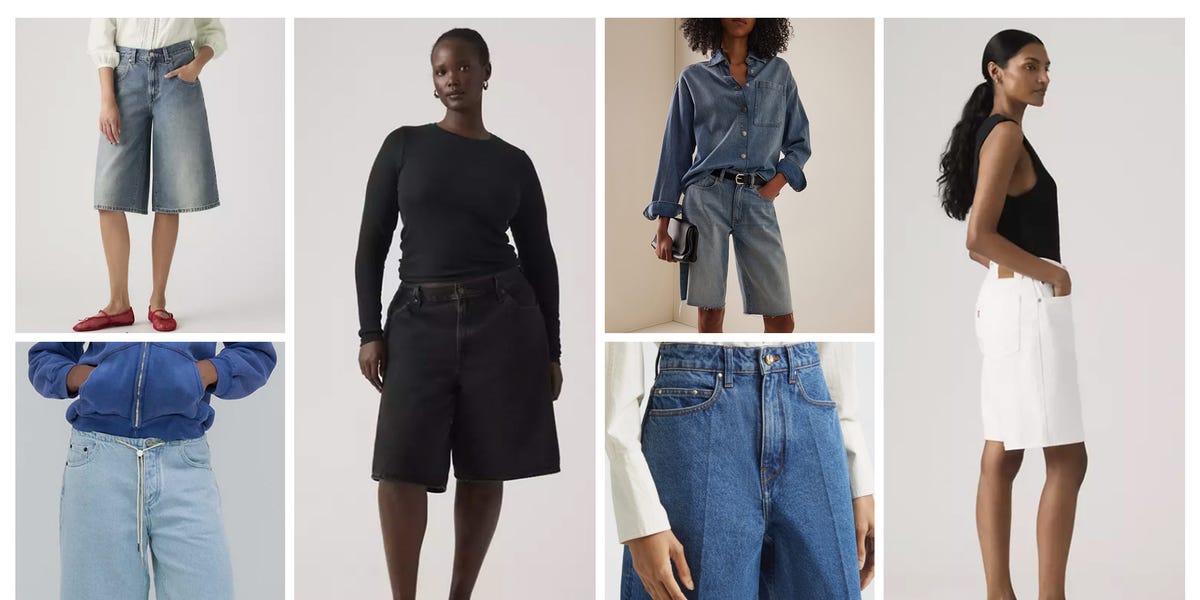 The rules of jean shorts have changed