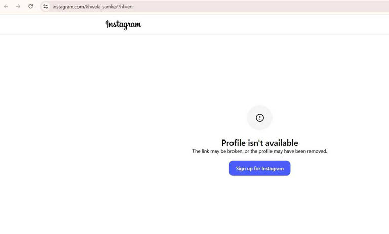 Samke Khwela disappears from Instagram after Musa Mseleku reprimands ...