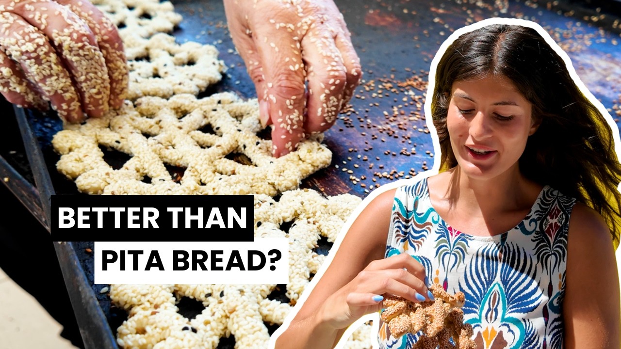 I discovered Greece’s crunchiest bread! 🍞