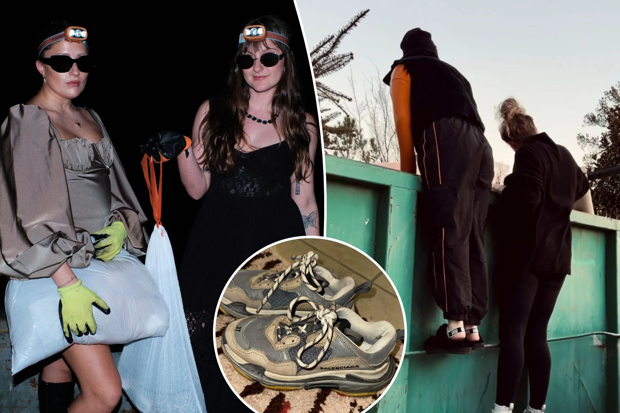 We dumpster-dived spoiled rich kids’ wasteful trash — and flew to ...