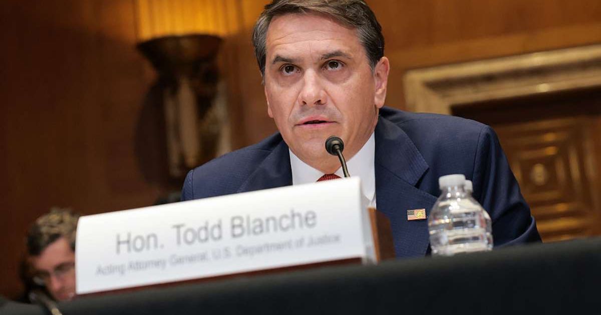 Democrats press Blanche over whether Jan 6 rioters could access DOJ ...