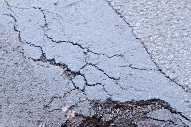 Council fix sinkhole that was 'immediate danger'