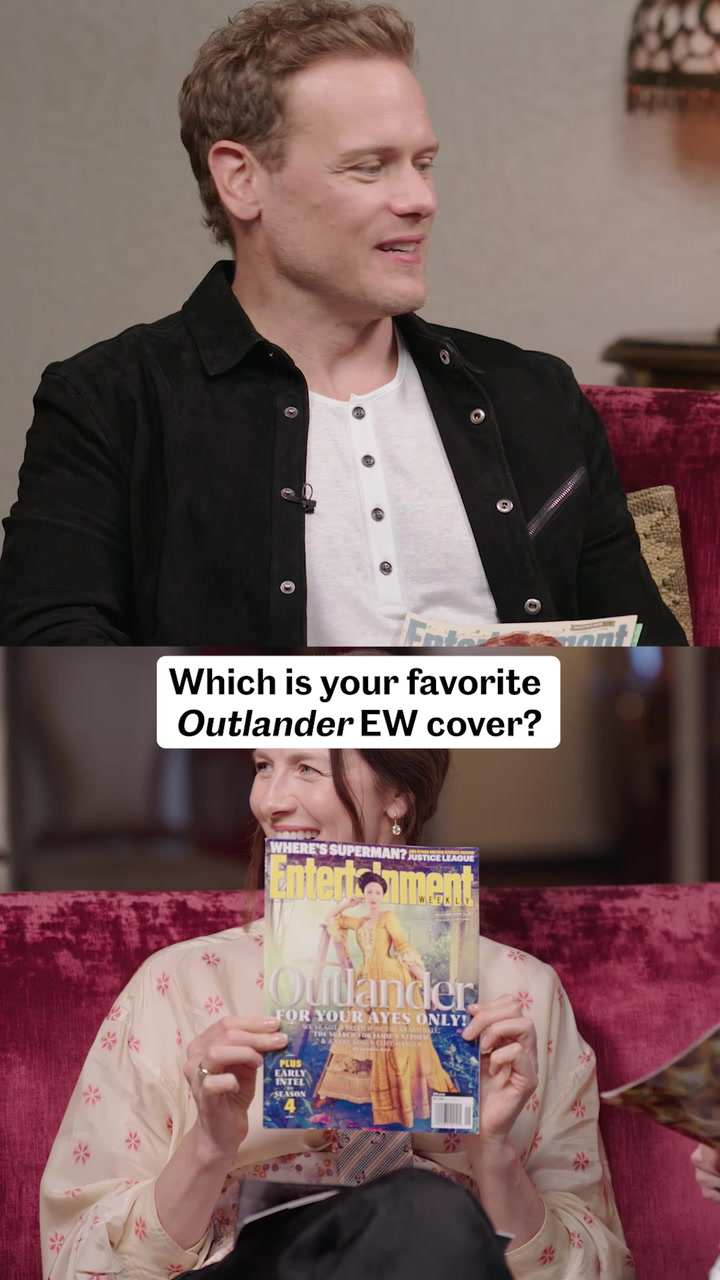 Outlander cast on their favorite EW covers