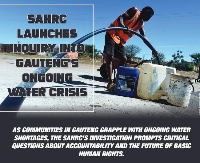 Crisis in Mogale City: Water supply failures threaten community health