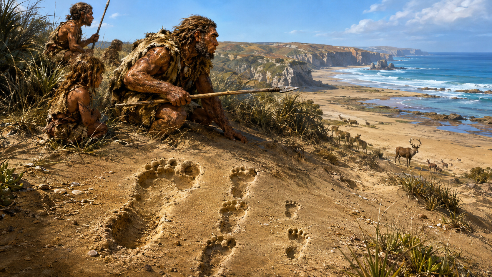 82,000-year-old Neanderthal footprints found on Portugal’s coast