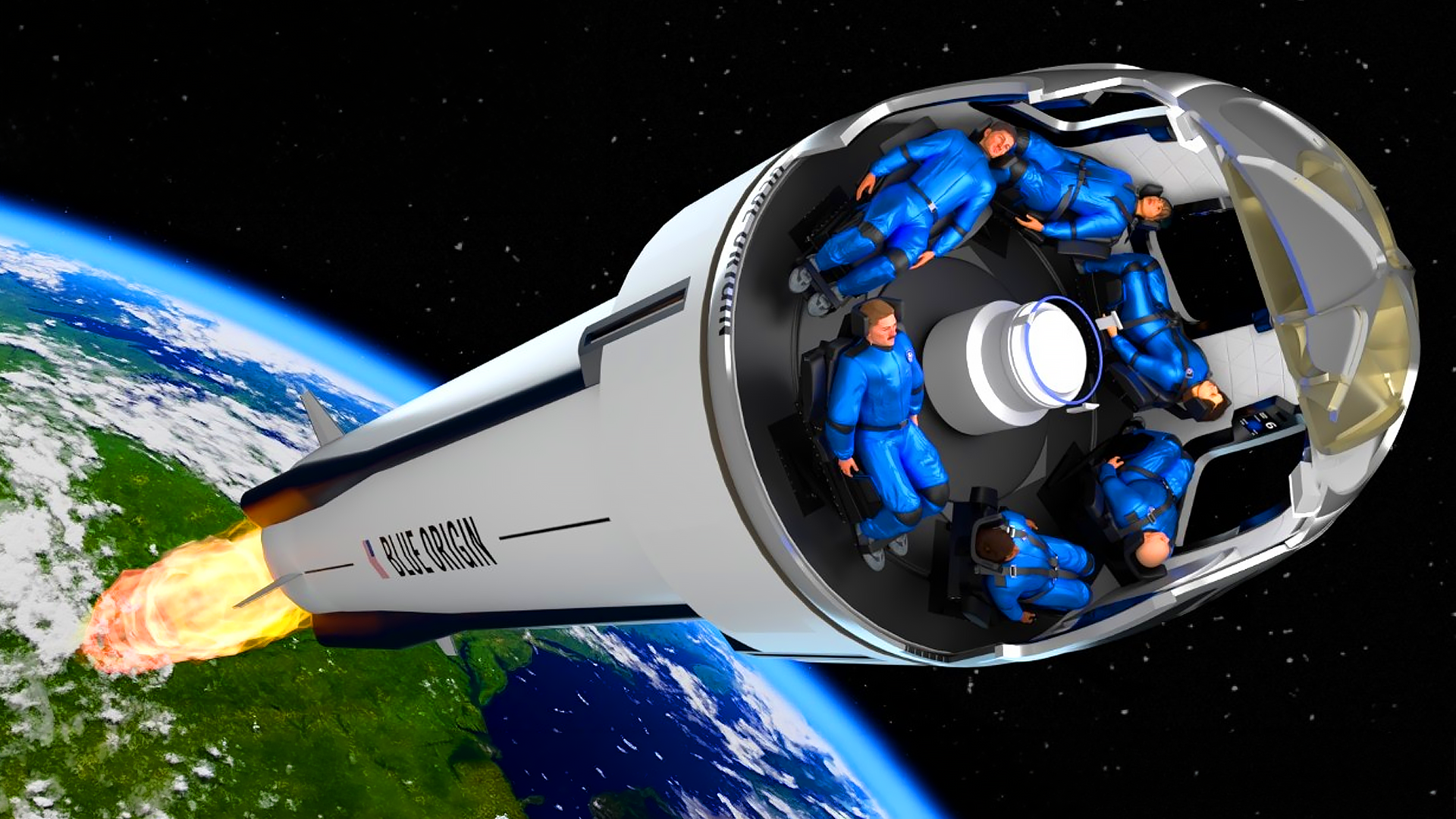 New Shepard rocket: Space in just 10 minutes