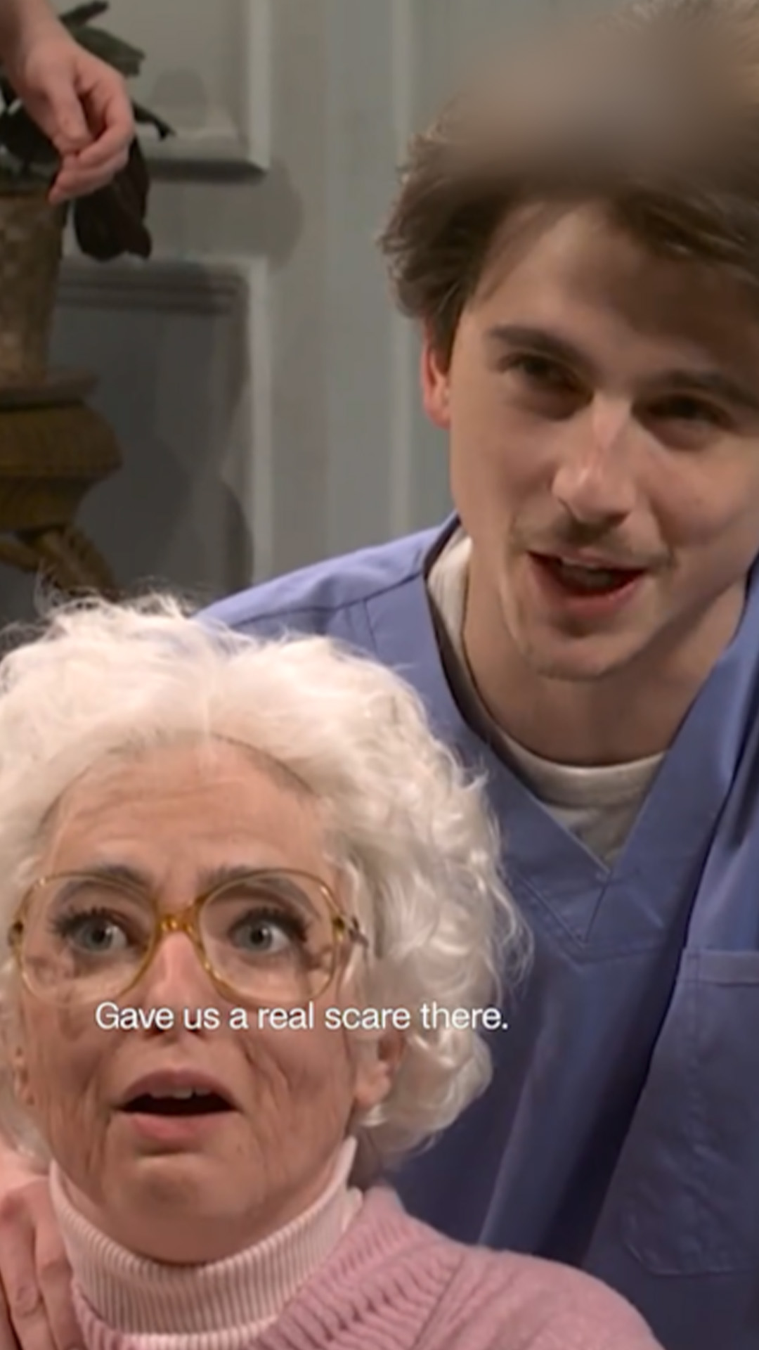 Timothy Chalamet's weird CPR technique had everyone dying