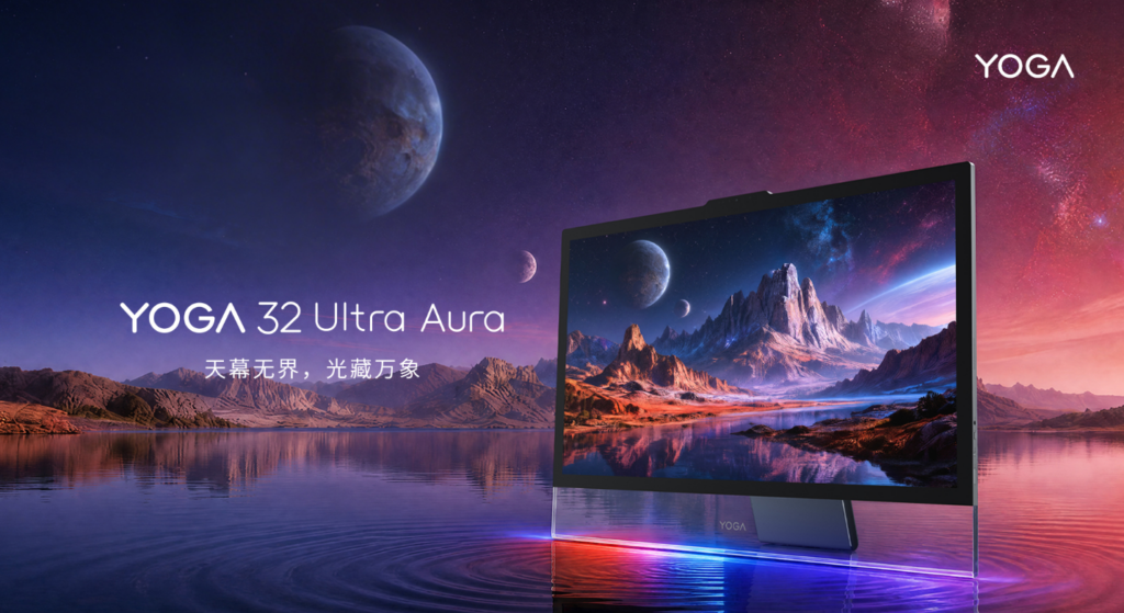 Lenovo launches Yoga 32 Ultra Aura AIO with 4K 165Hz OLED display ...