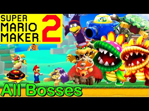 Every Super Mario Galaxy boss recreated in Mario Maker 2