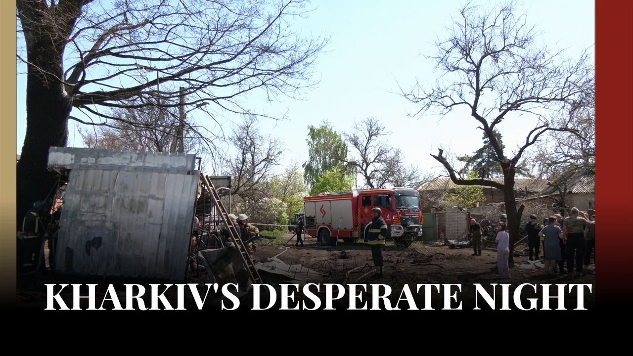 Ukraine's Kharkiv hit by 2 waves of Russian drone attacks overnight ...