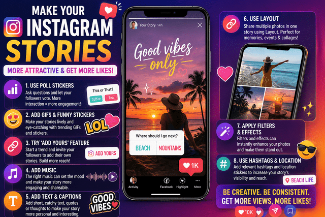 Instagram story tips: Make your stories more attractive and increase ...