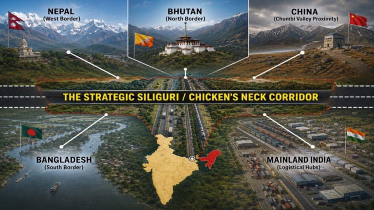 What is Chicken's Neck? Inside Suvendu Adhikari's strategic move to ...