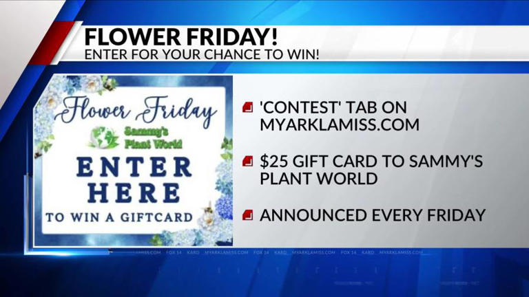 Flower Friday contest makes its way back to the ArkLaMiss