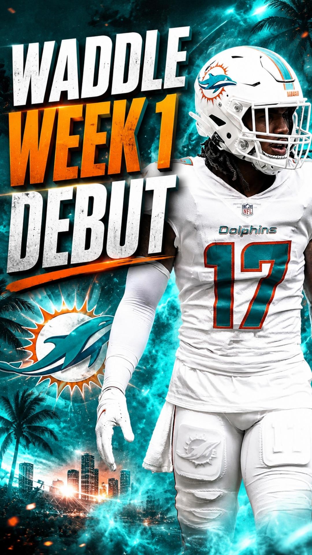 Jaylen Waddle's epic Broncos debut!