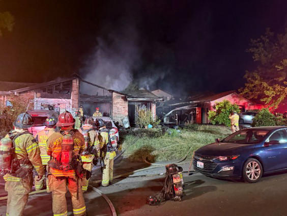 Child and mother hospitalized after North Highlands duplex fire