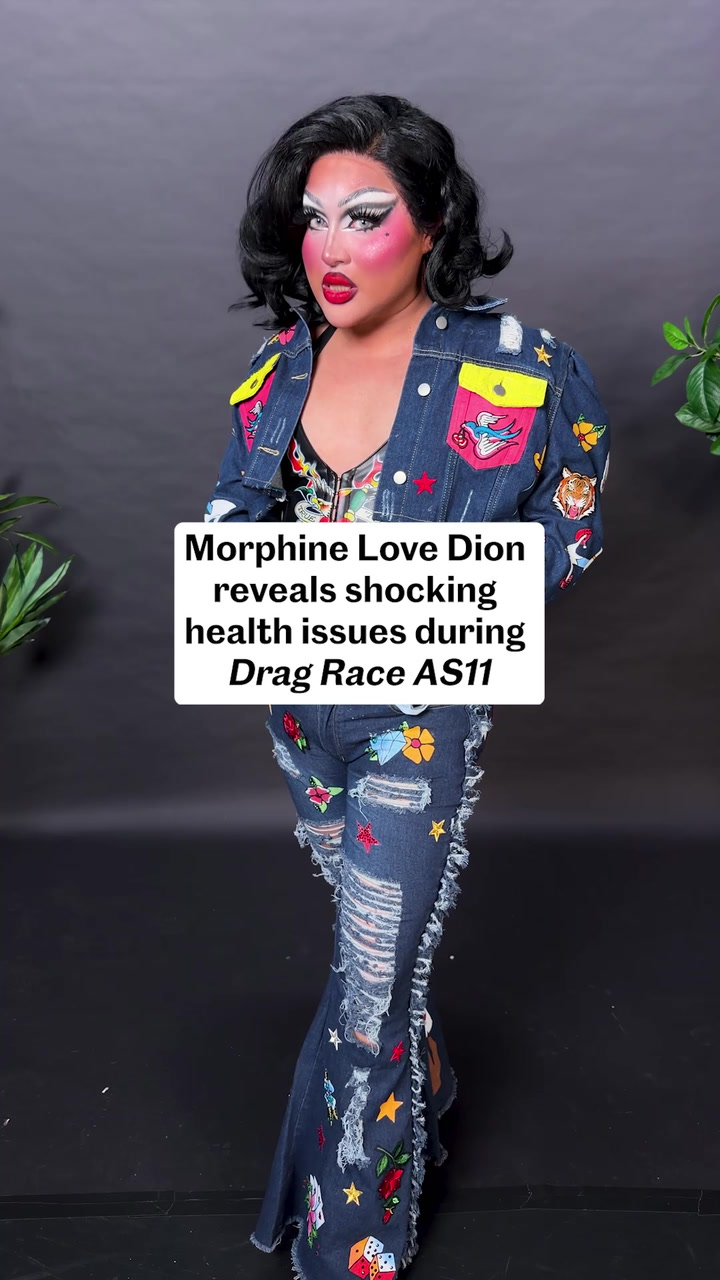 Morphine Love Dion reacts to shocking Drag Race AS11 exit