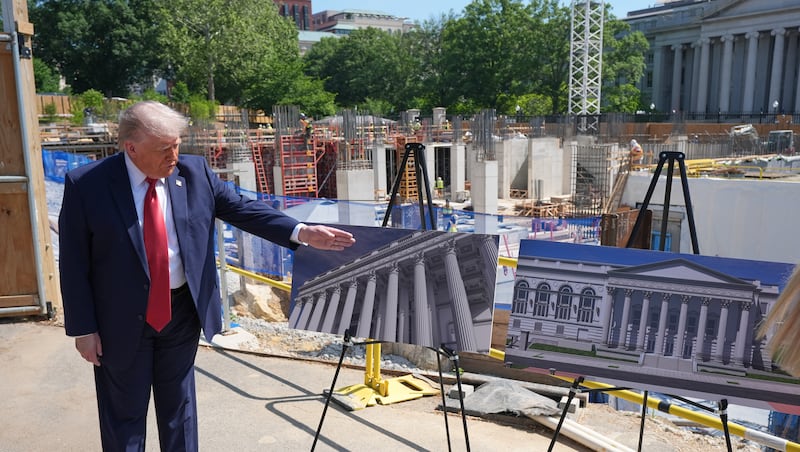 Trump says White House ballroom will have military hospital and store ...