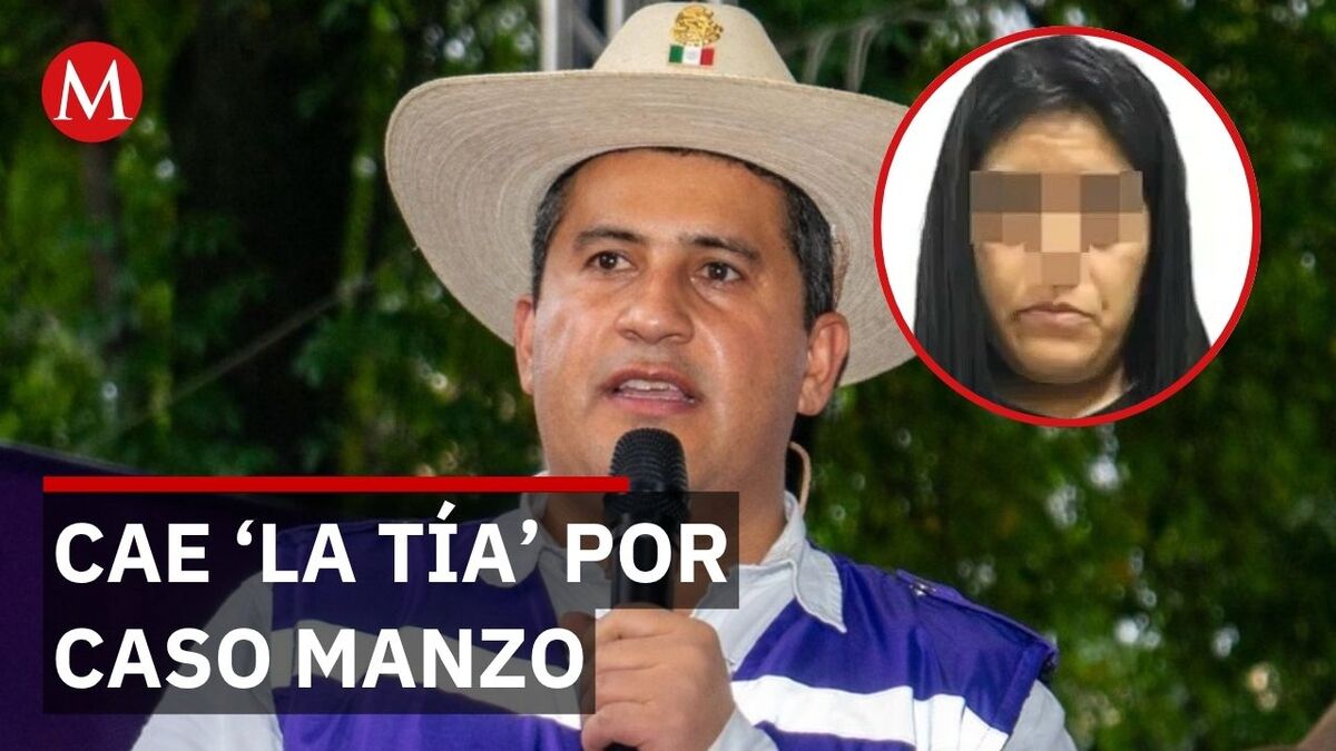 Detienen a 'La Tía' por el homicidio de Carlos Manzo