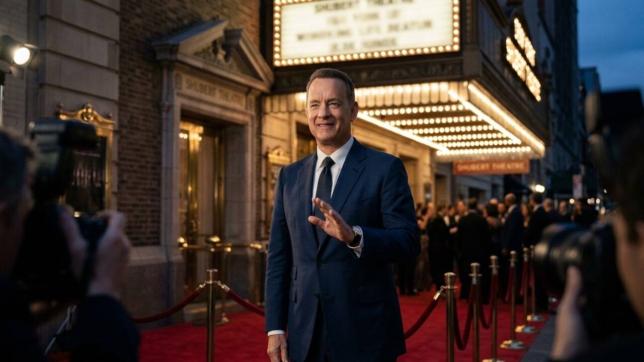 Tom Hanks backs Rita Wilson's Broadway endeavor 'Celebrity ...