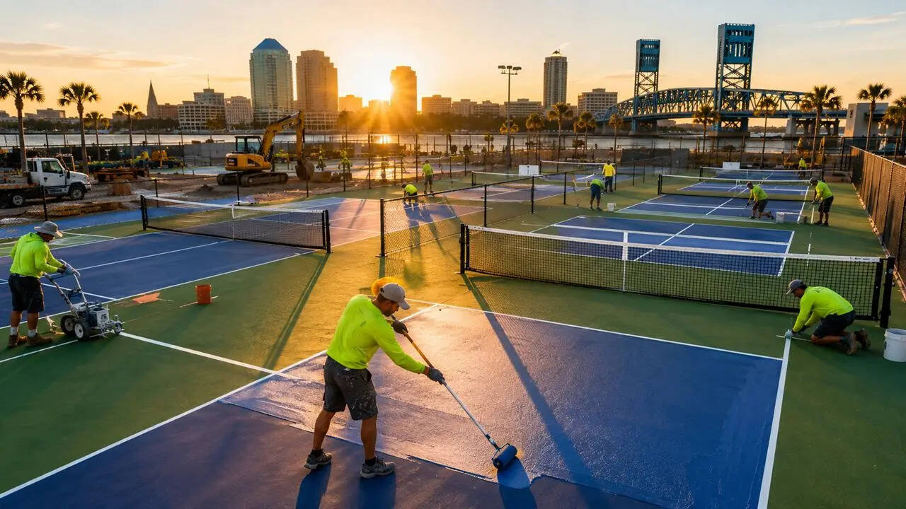 America’s pickleball boom is triggering a sports construction race