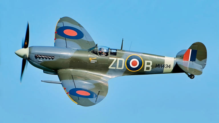 A British Supermarine Spitfire almost broke the sound barrier before ...
