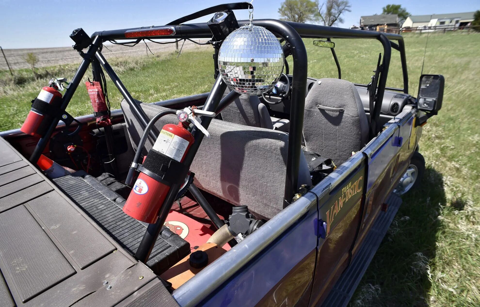 Nebraskans take chop-topped former church van on crazy, 3,500-mile ride