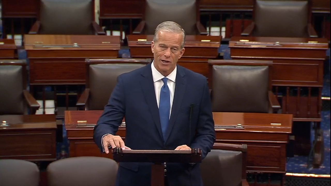 'Historic levels of obstruction': John Thune lashes out at Dem ...