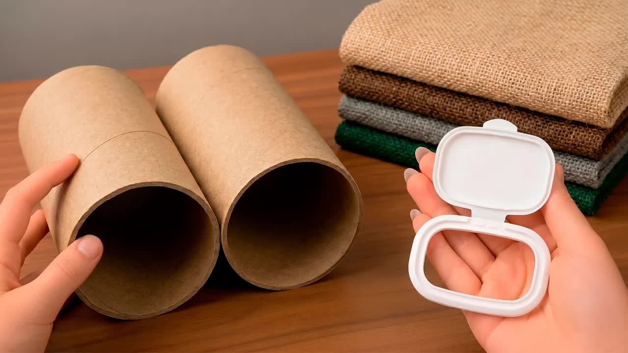 Genius decor idea using a cardboard tube and a pack of napkins! Ideas ...