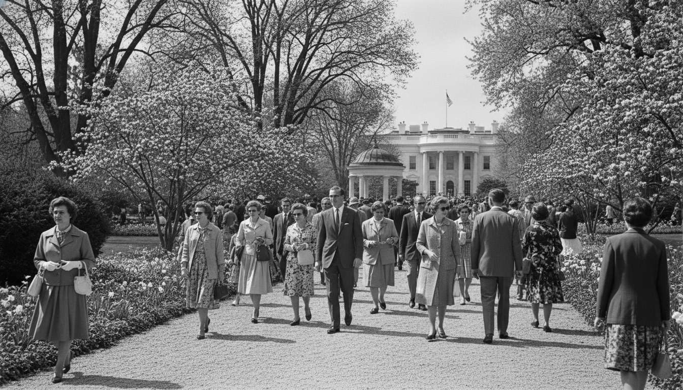 First Lady Melania Trump announced the 2026 spring garden tours at the ...