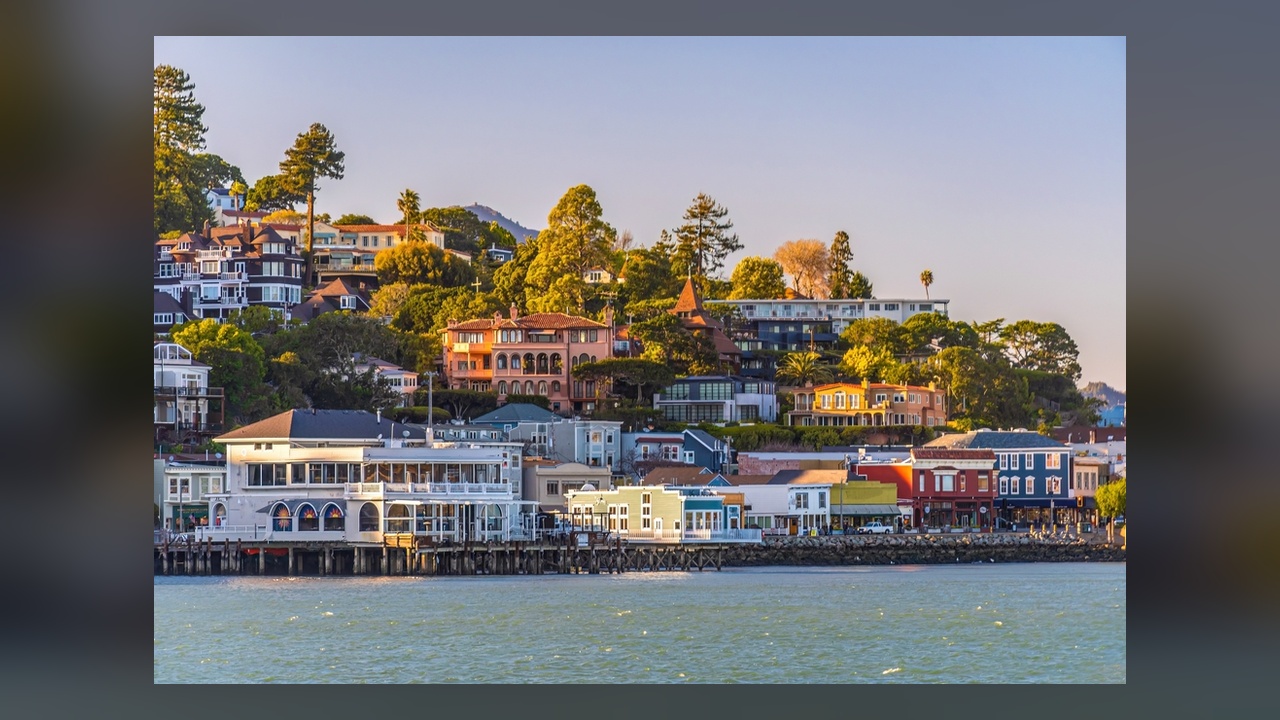 You can walk, bike, or ferry into Sausalito. The floating homes alone ...
