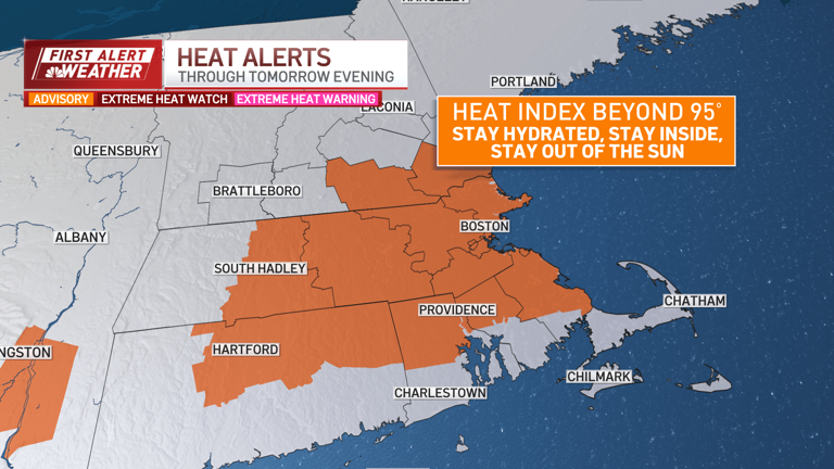 First alert: Boston sets a new heat record, storms possible before ...