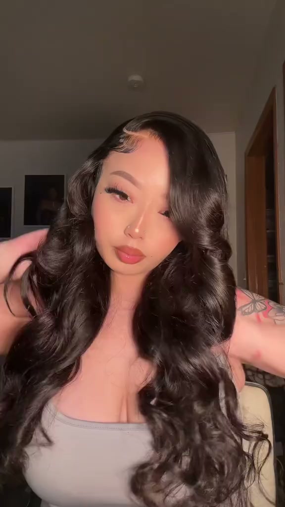 Layered wand curls for a seamless glam hair transformation