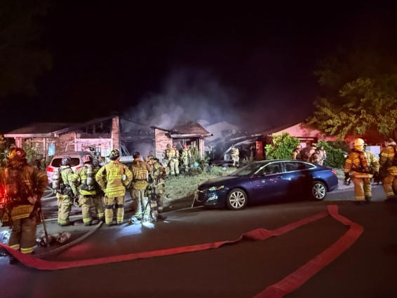 Child and mother hospitalized after North Highlands duplex fire