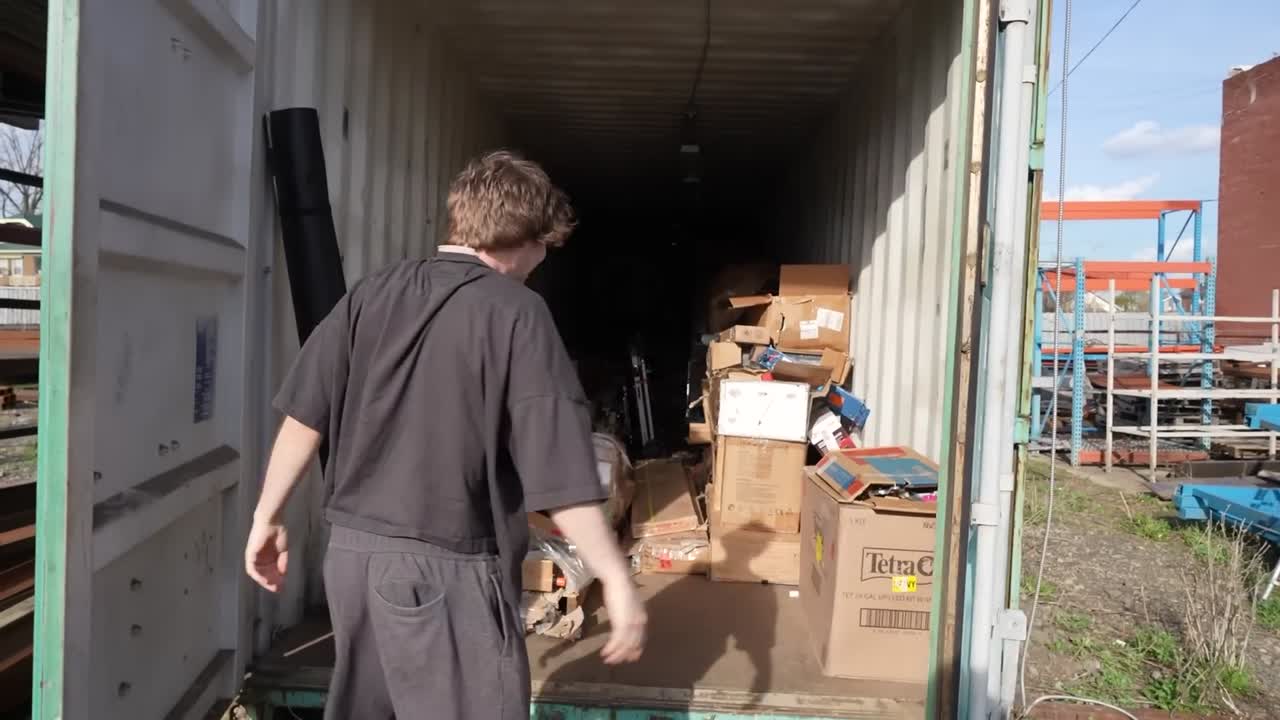 Inside a $500 abandoned shipping container: Surprising finds!