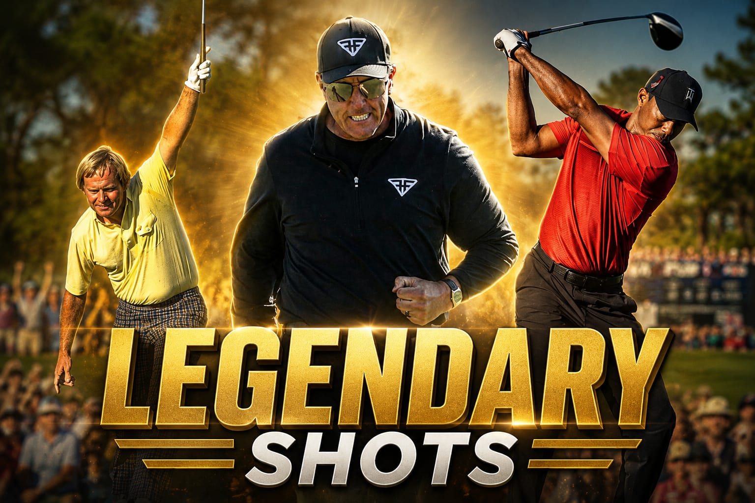 Ranking the 5 most incredible golf shots in history FT. Tiger Woods ...