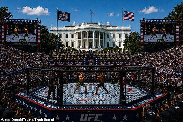 Dana White reveals insect infestation at Trump's White House is ...
