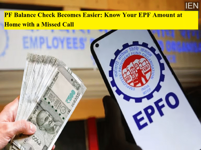 PF balance check becomes easier: Know your EPF amount at home with a ...