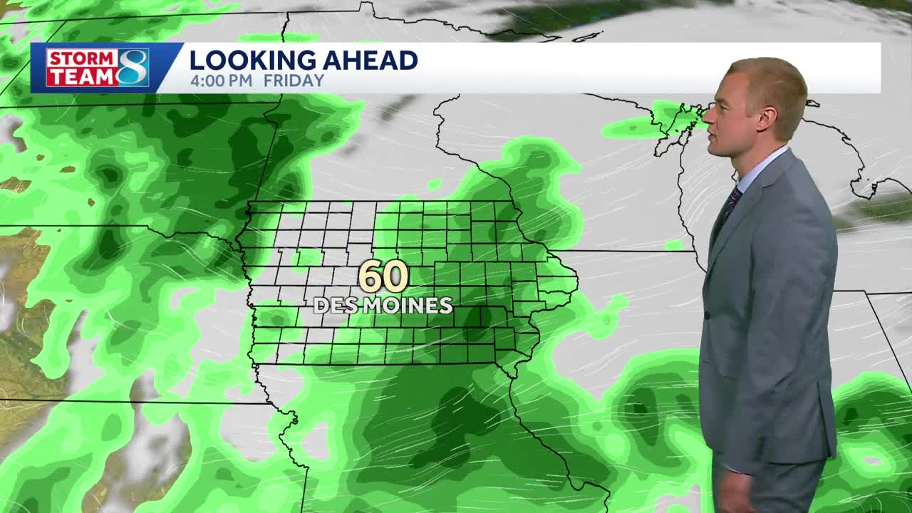 Iowa weather: Cooler spring days with rain chances at the end of the week
