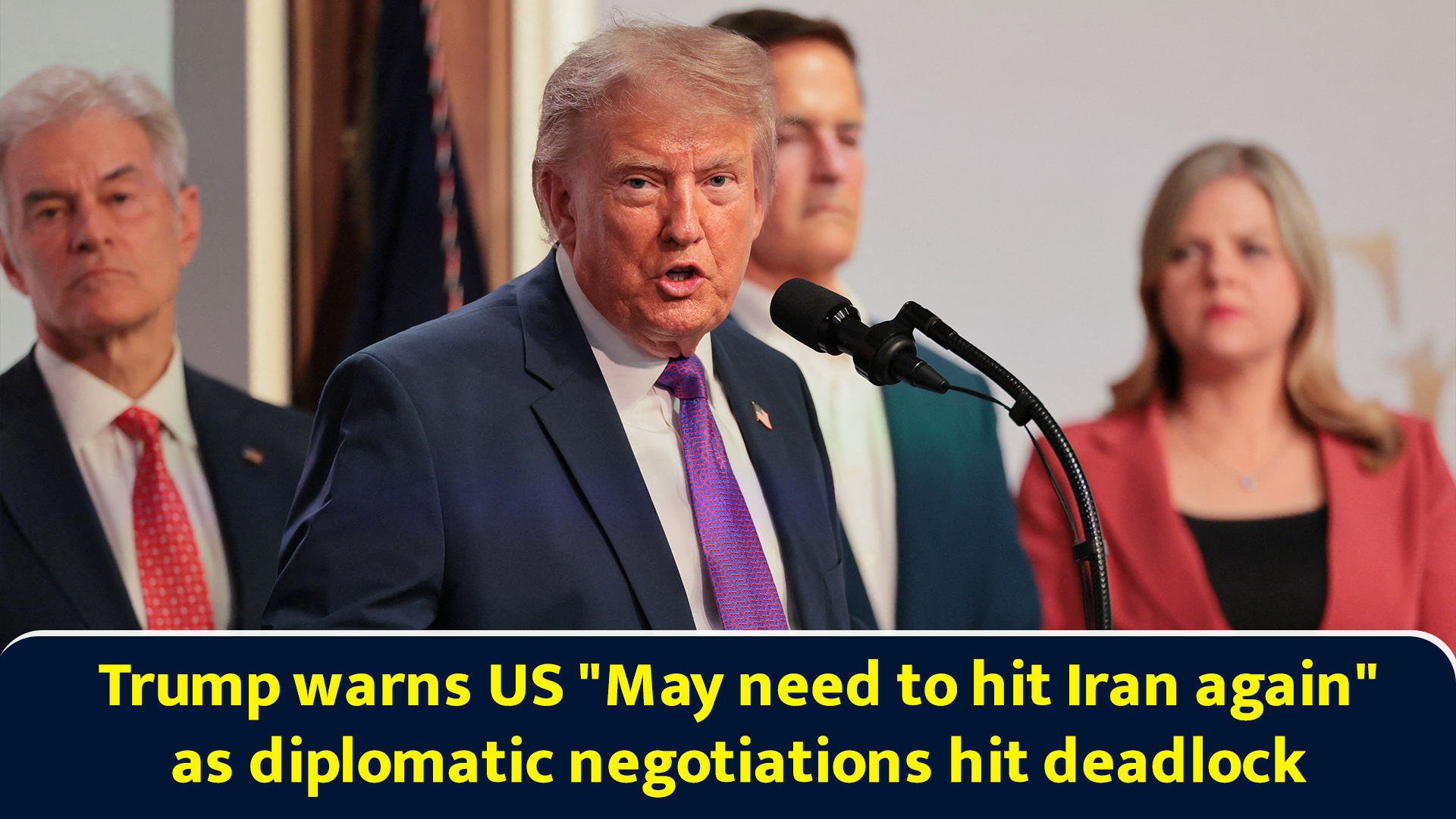 Trump warns US may need to hit Iran again as diplomatic negotiations ...